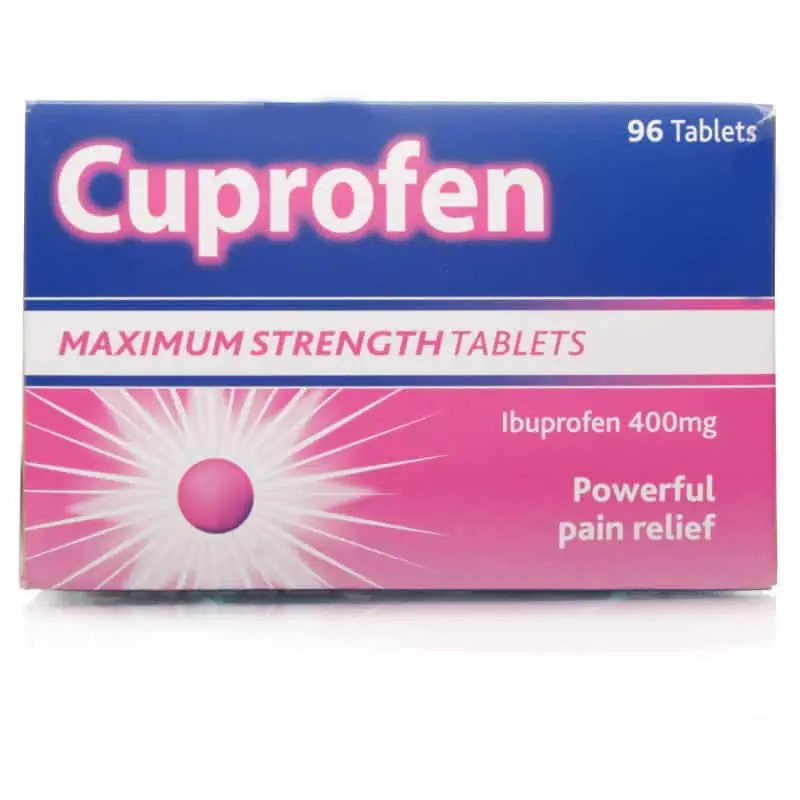 Cuprofen Maximum Strength 96 Tablets