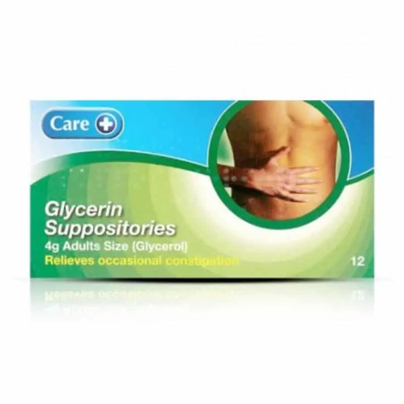 Glycerin Suppositories 4g Adults 12’s – Pharmacy Service